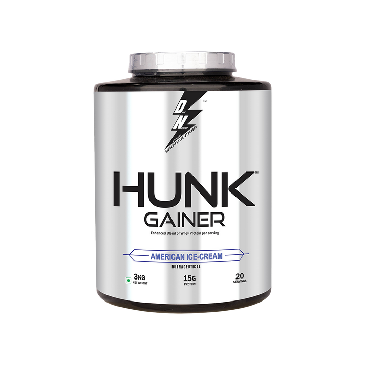 Buy Hunk Mass Gainer (3kg) at Best Price | Divine Nutrition