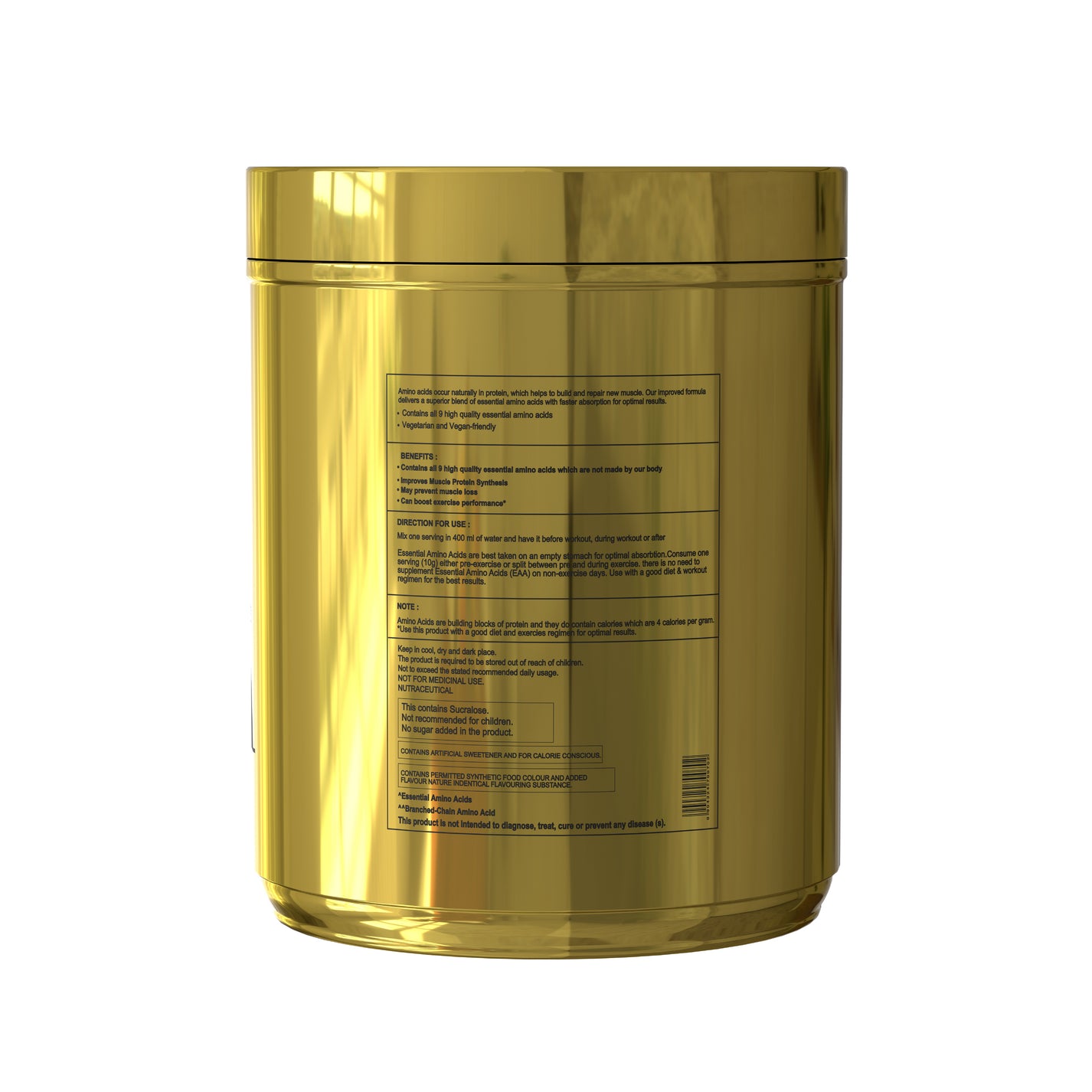 EAA Gold Series – Essential Amino Acids for Muscle Recovery | Divine ...